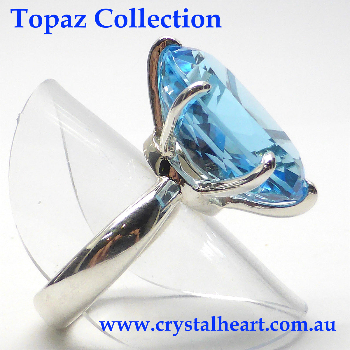 Topaz Jewellery Collection | 925 Sterling Silver – Crystal Heart